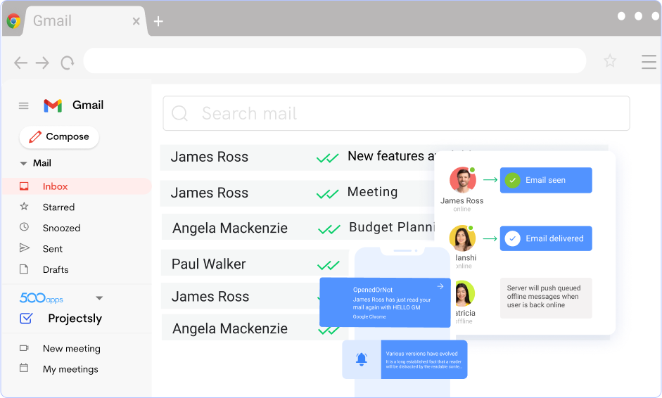 Invisble Tracker Pixel | OpenedOrNot by 500apps